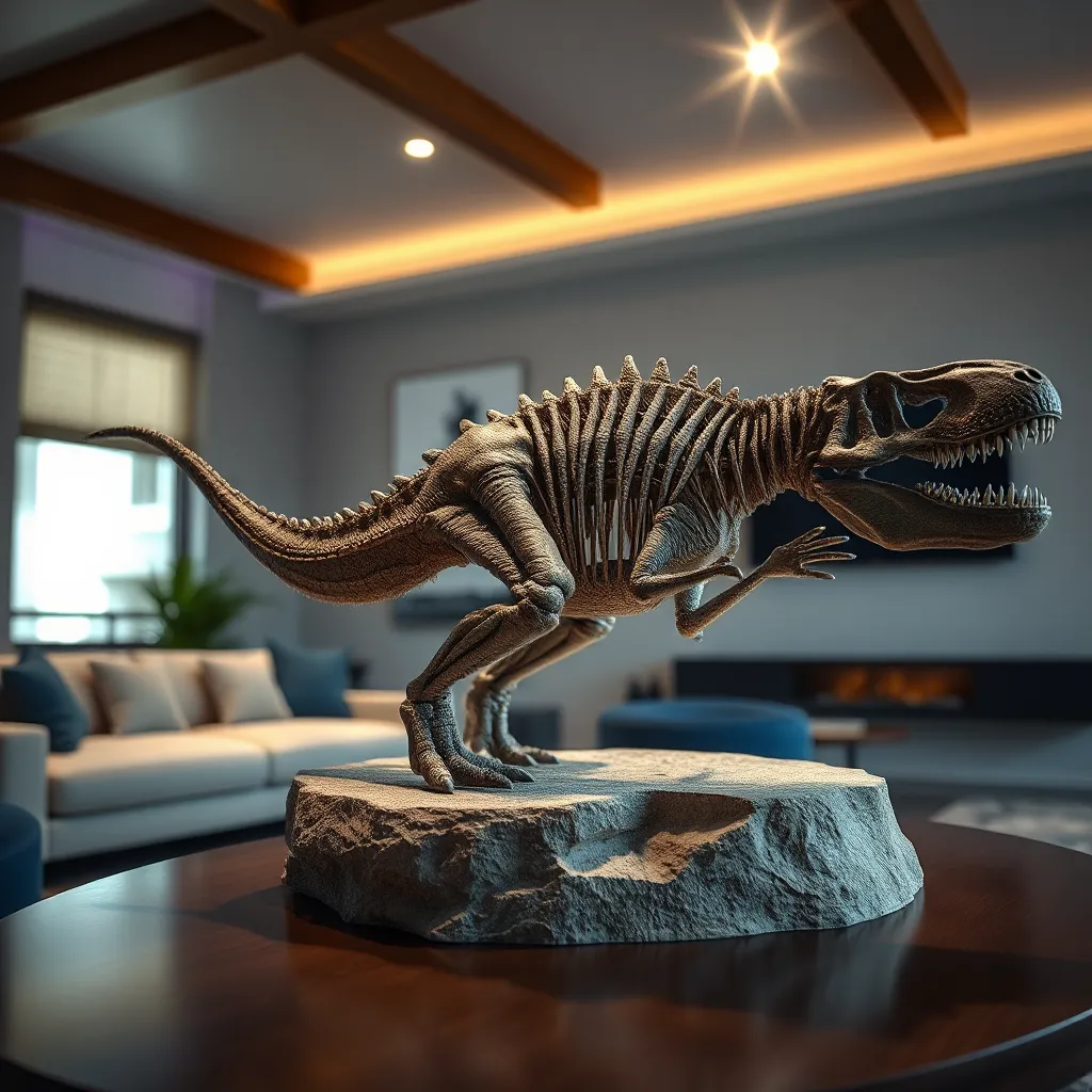 Dinosaur Fossil Decor: Merging Aesthetics and Science