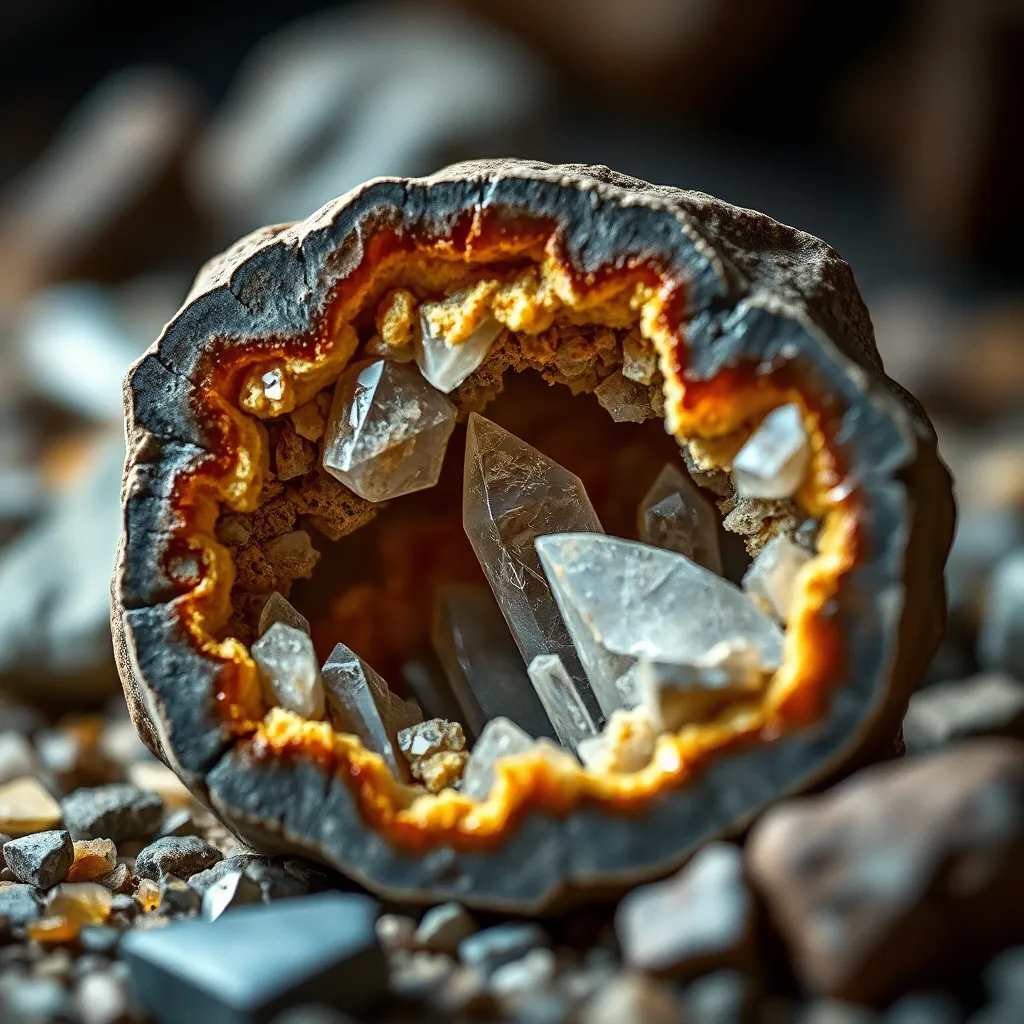 Discover the Joy of Cracking Open Your Own Geode