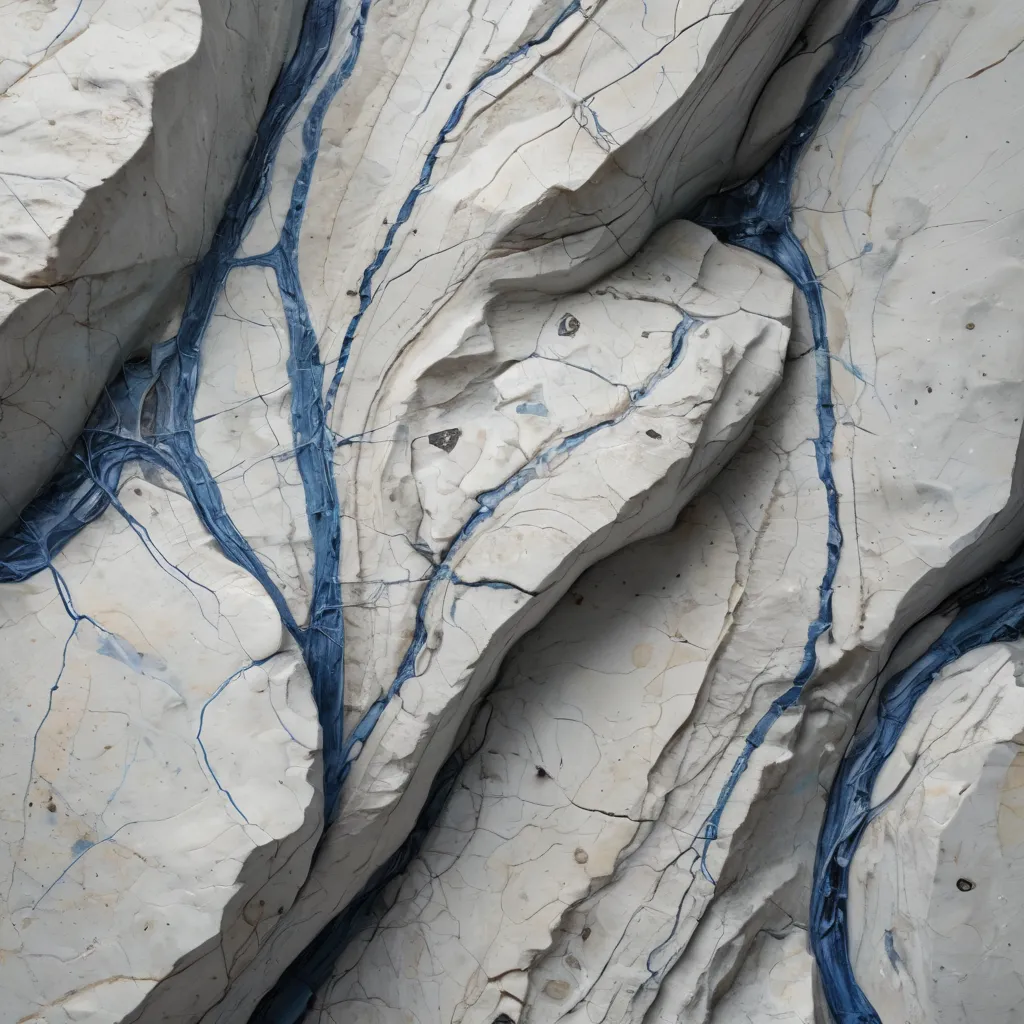 Exploring the Allure of White Stone with Blue Veins
