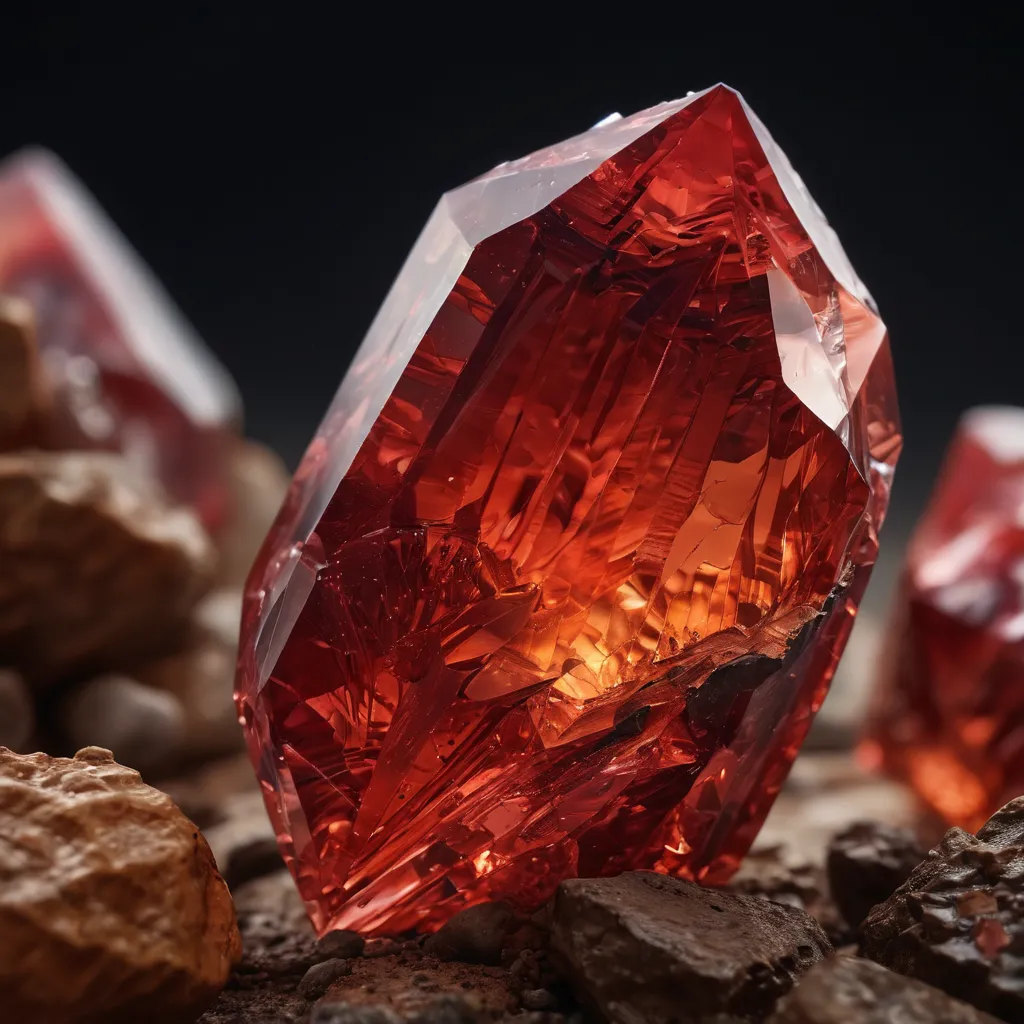 Exploring the Intricacies of Red and Brown Crystals