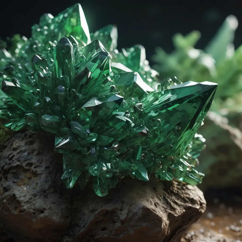 Exploring the Diverse Range of Green Crystals