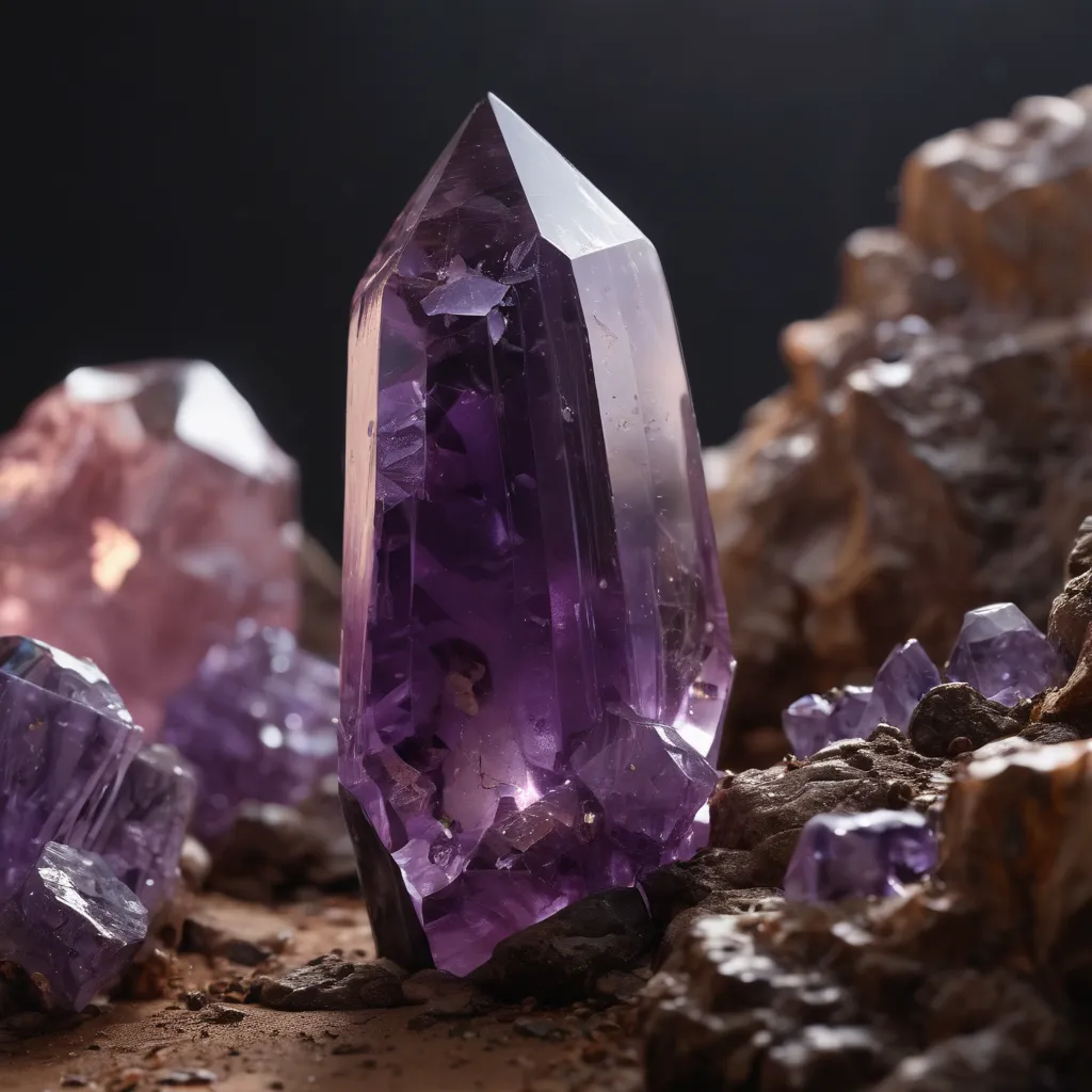 Exploring Tall Amethyst Crystals: Nature and Culture