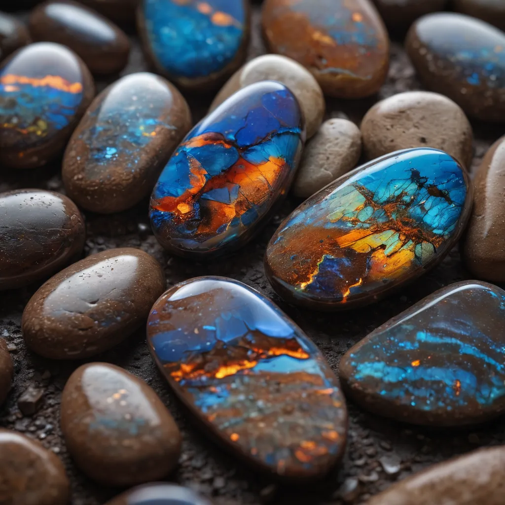 Exploring the Beauty of Boulder Opal Cabochons