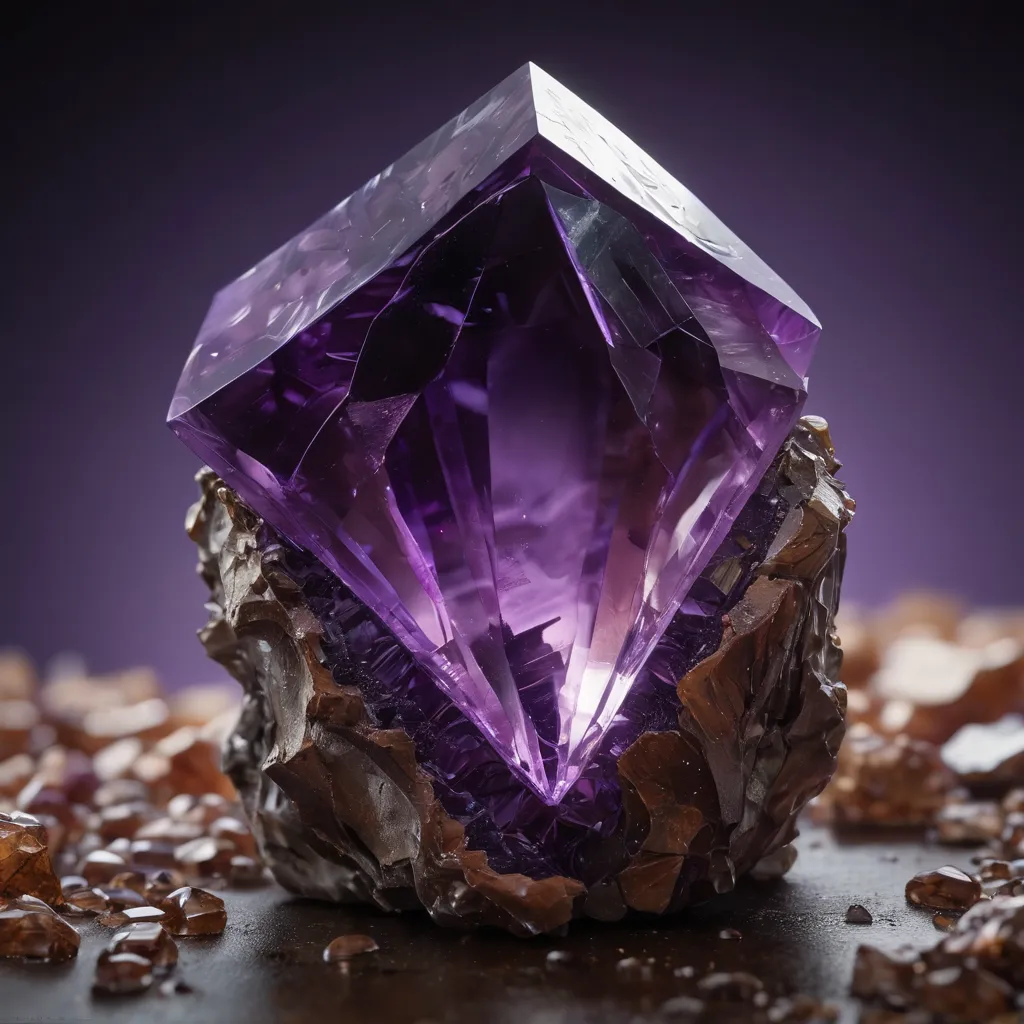 Exploring the Beauty of Semi-Precious Purple Stones
